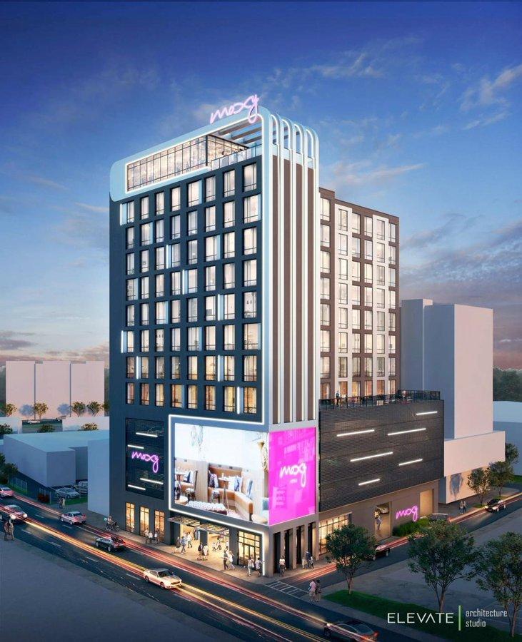 Images: Another new downtown ATL hotel nearly topped out | Urbanize Atlanta